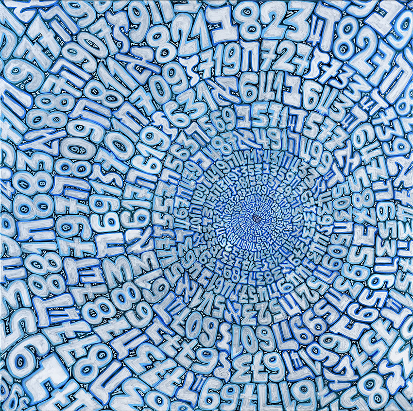 1399 Vortice dei numeri, 2017 - TOBIA RAVA'